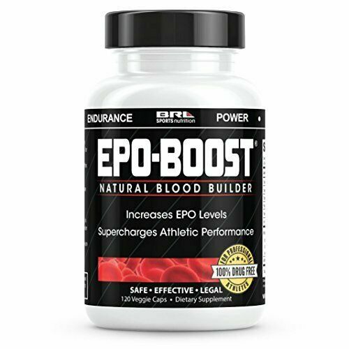 BRL Sports Nutrition EPO-BOOST Natural Blood Builder 120 Capsules ...