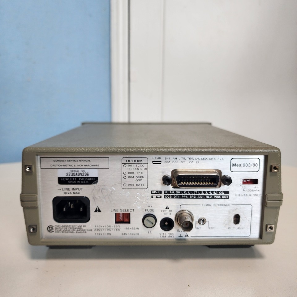 HP 5384A Frequency Counter | eBay