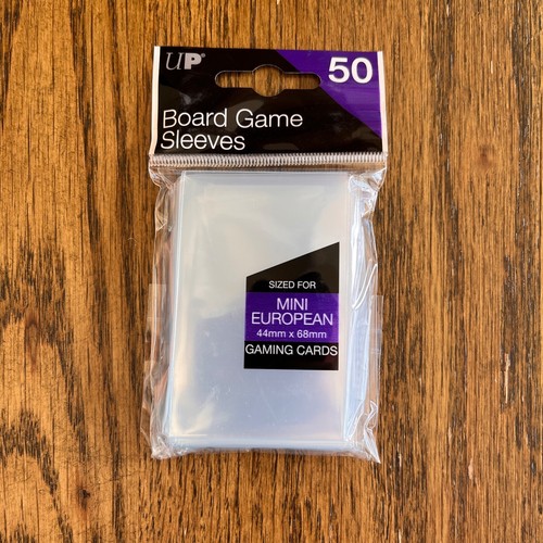 Ultra Pro Board Game Sleeves Mini European 44 x 68mm - Pirates Cove ...