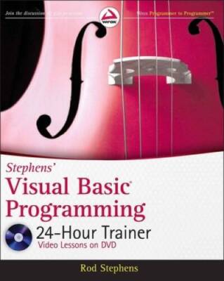 Stephens Visual Basic Programming 24-Hour Trainer - Paperback - GOOD ...