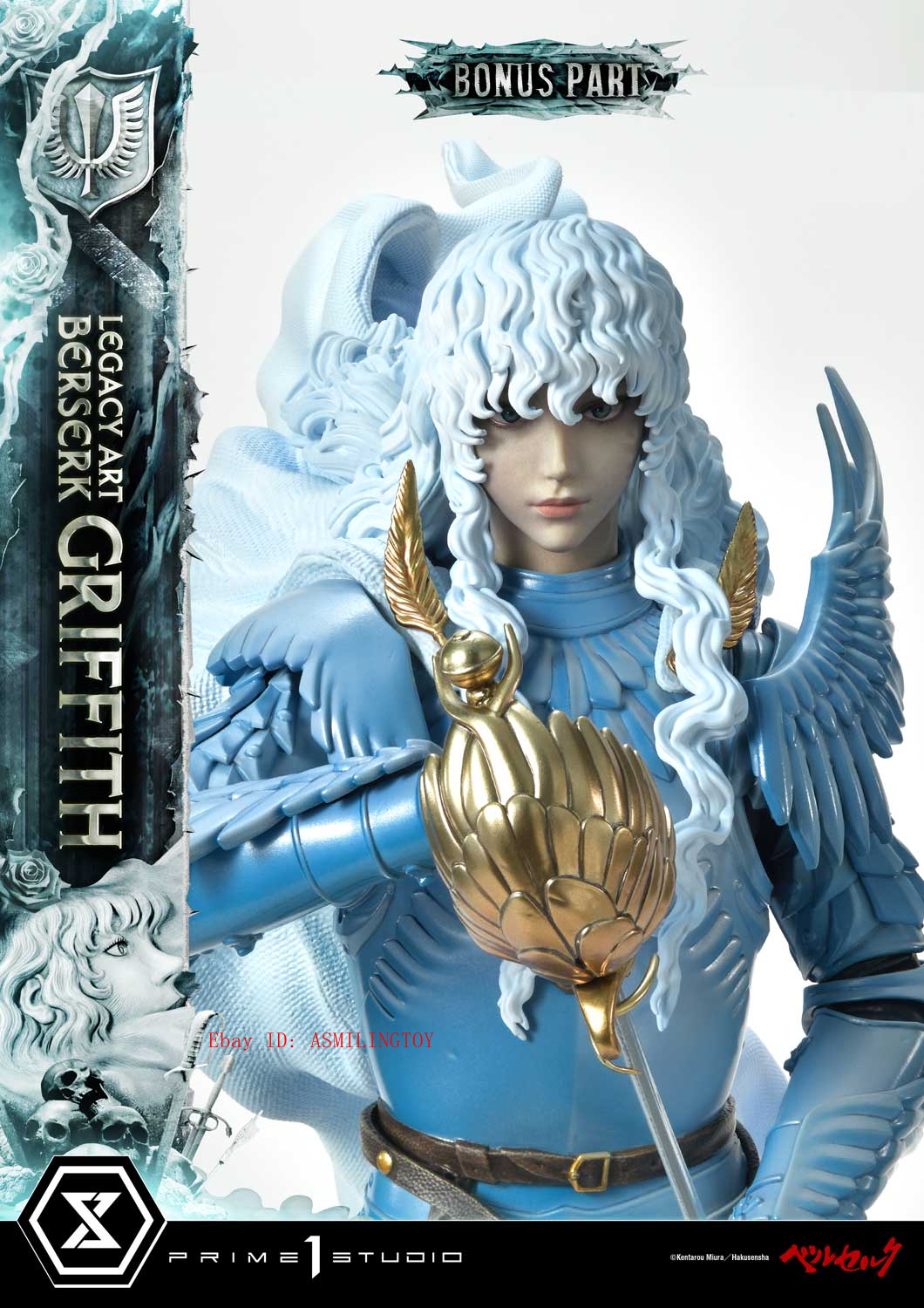 Prime 1 Studio LABR-02S Legacy Art Berserk Griffith Statue with Bonus ...