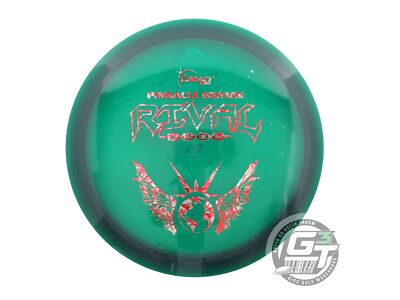 NEW Legacy Discs Pinnacle Rival 175g Green Red Swirl Foil Driver Golf ...