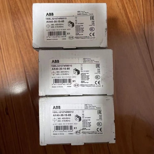 1pc ABB AX40-30-10-85 Contactor 380-400V50Hz/400V-415V60Hz ...