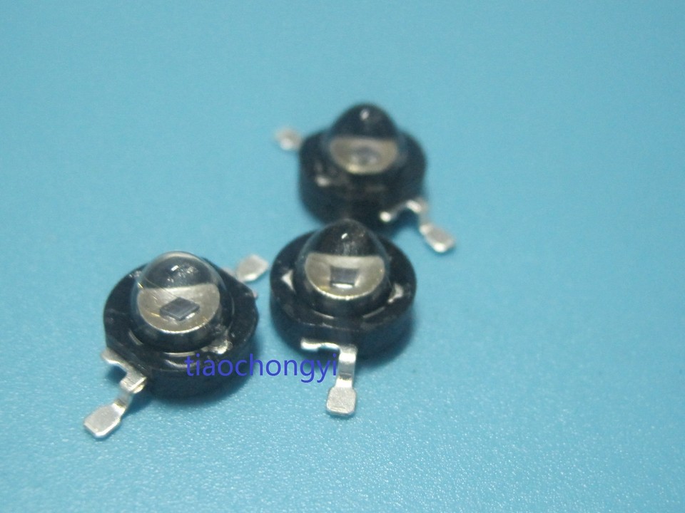 3W Infrared IR 850nm 940nm 60 90 140degree Chip High Power LED Emitter ...
