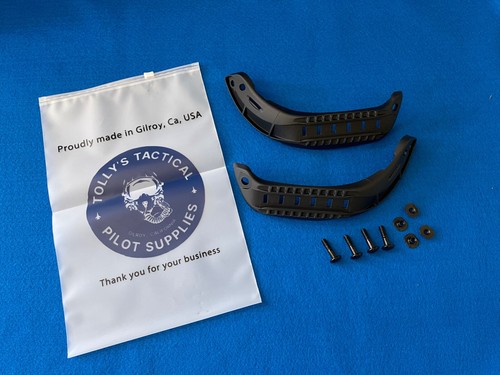 Tactical Military Combat / Pilot Flight Helmet Side Rails Fast Mich ARC ...