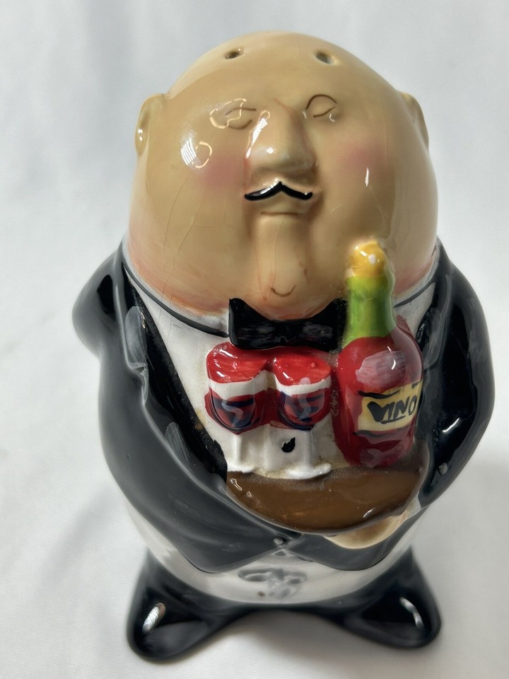 Certified International Butler Waiter Salt Shaker Tracy Flickinger ...