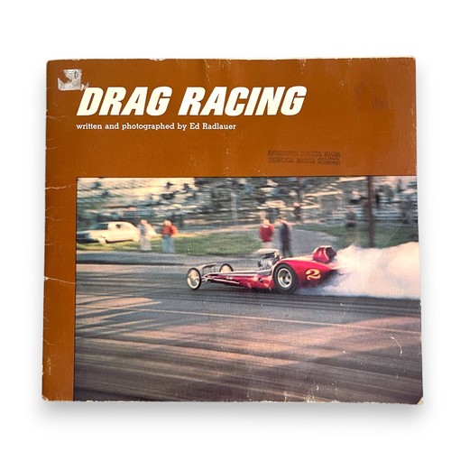 Drag Racing by Ed Radlauer 1967 Bowmar Vintage Hot Rod Car Book | eBay