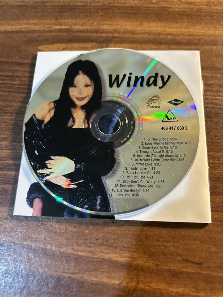 Windy by Windy CD, 1999 Crash Music Disc & Inlay Only No Case Free ...