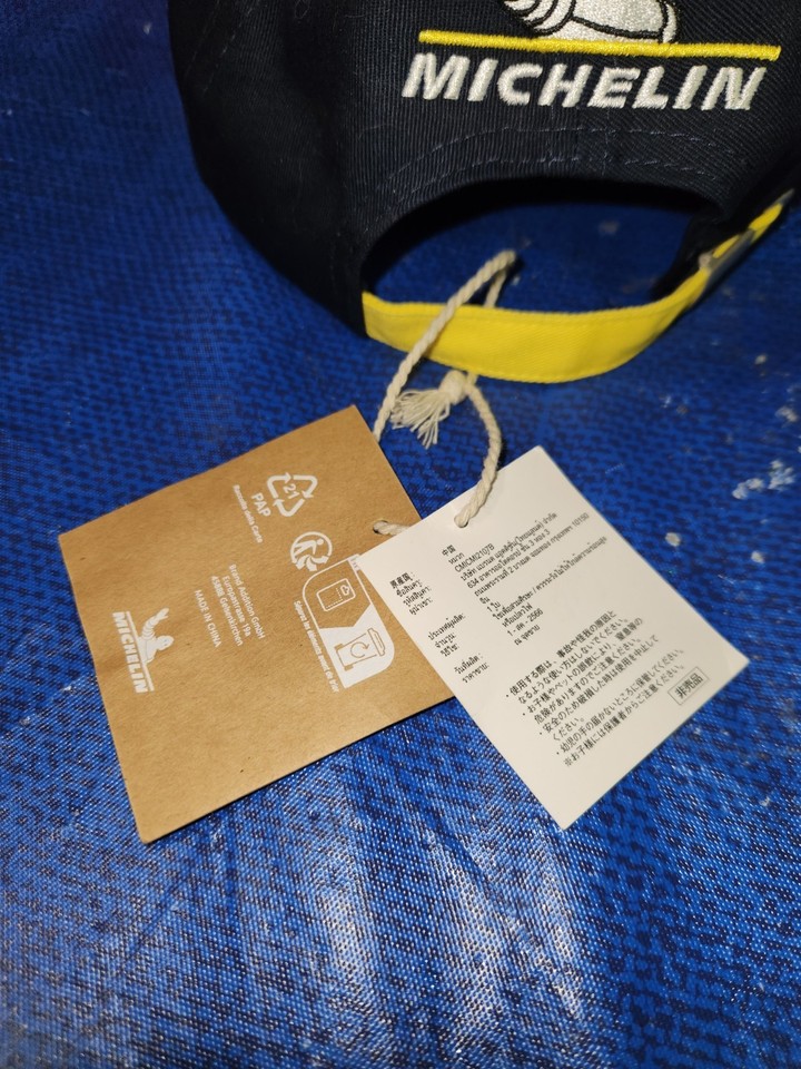 Michelin Tire Company Logo Michelin Man Tires Ball Cap Adjustable Back ...
