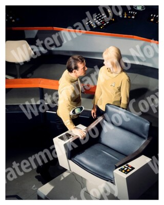 Star Trek 8x10 Photo Second Pilot Captain Kirk Yeoman Smith Vintage ...