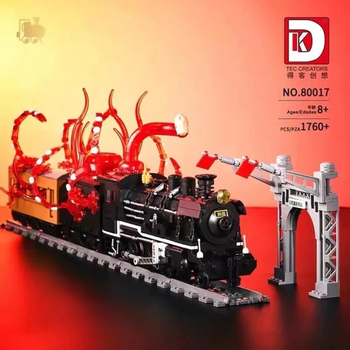 Building Blocks DK 80017 Demon Slayer Infinite Train 1760 pcs | eBay