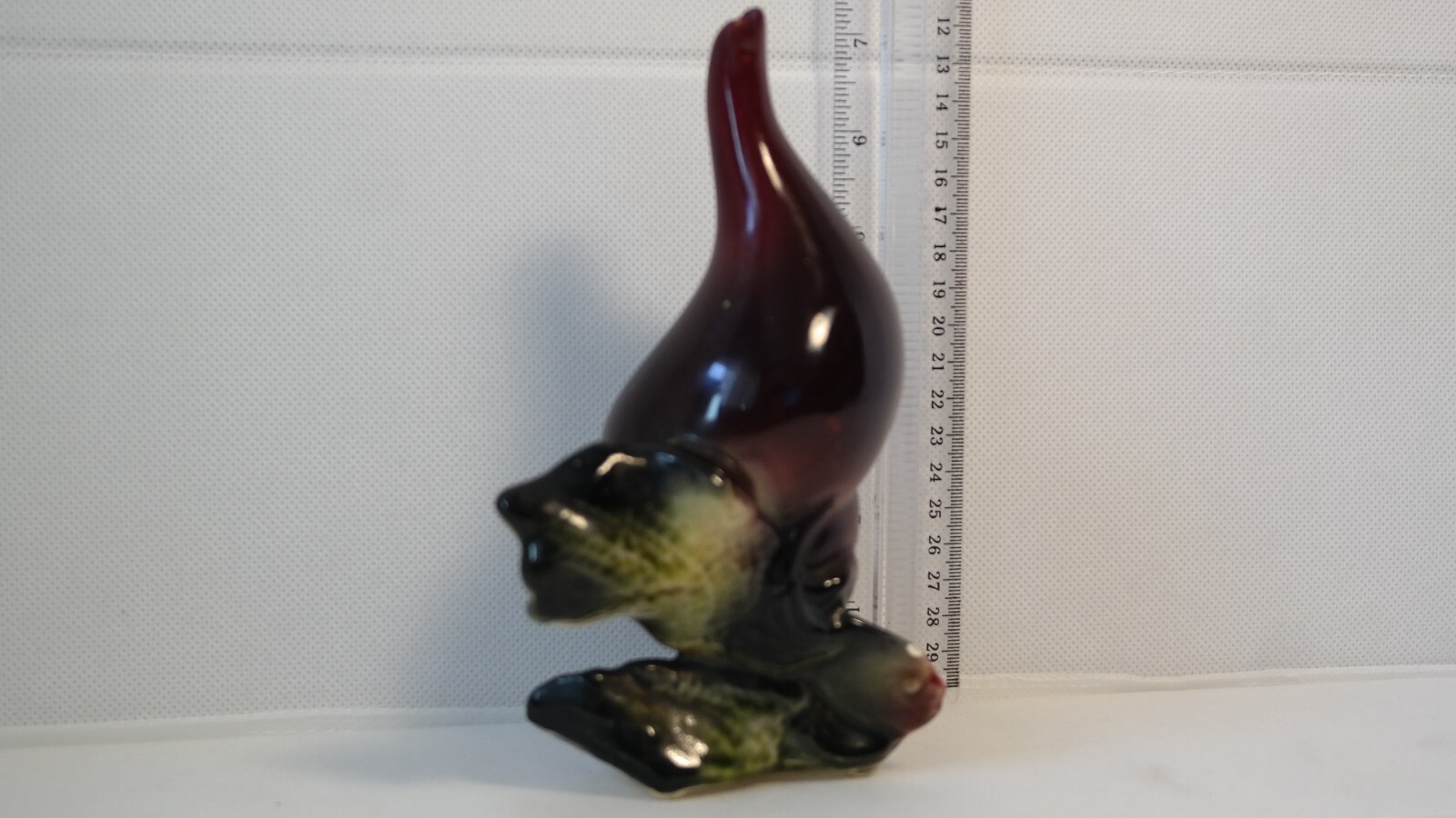 Vintage HULL POTTERY Ebb Tide 1950s Fantail Fish Conch Shell Planter ...