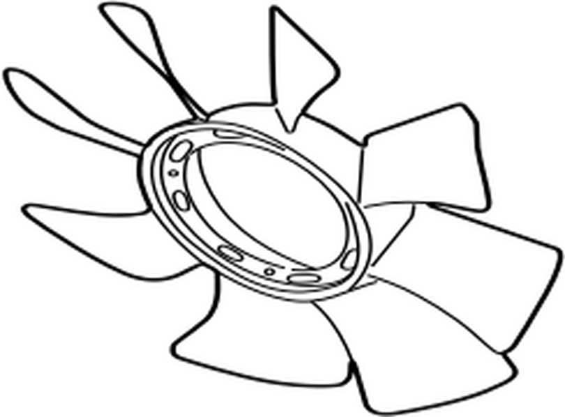 MD356866 Mitsubishi Fan, cooling MD356866, New Genuine OEM Part | eBay