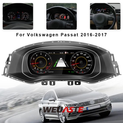 For Volkswagen Passat 2016-17 LCD Screen Digital Cluster Instrument ...