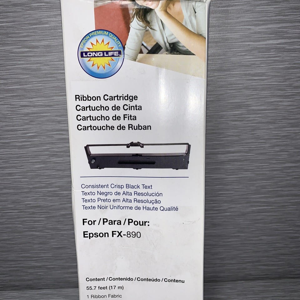 Epson S015329 Ribbon For FX-890 Printer Genuine OEM | eBay