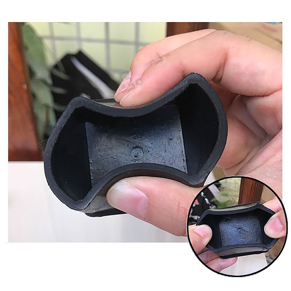 12mm - 50mm Rubber Chair Table Feet Furniture Tube Leg End Cover Caps ...