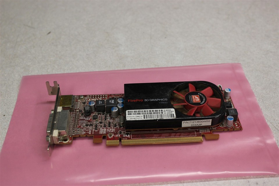 AMD ATI FirePro V3800 PCIE Low Profile Graphics Adapter 608528-001 | eBay