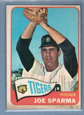 1965 Topps #587 Joe Sparma (st) G GOWA | eBay