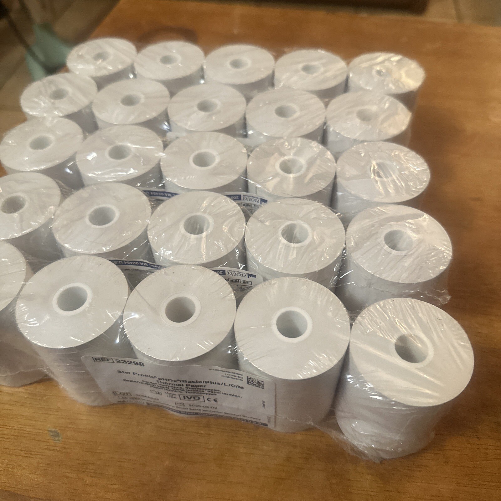 Nova Biomedical pHOX/Basic Plus/L/C Thermal Paper REF 23298 Lot Of 5 | eBay