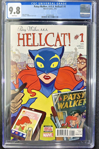 Patsy Walker AKA Hellcat #1 CGC 9.8 WP 1st Print Leth Williams 2016 Marvel | eBay