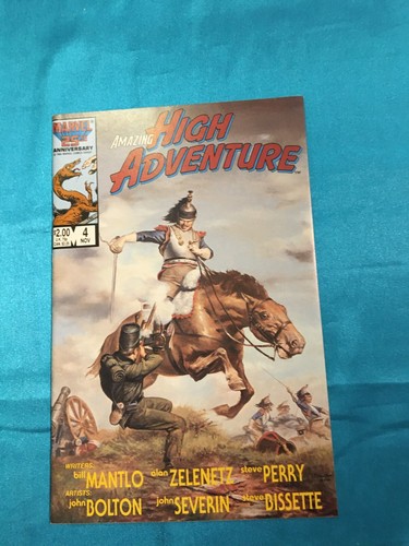 AMAZING HIGH ADVENTURE # 4, NOV. 1984, EPIC COMICS, VERY FINE CONDITION ...