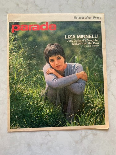 Parade magazine, November 9, 1969, cover: Liza Minnelli | eBay