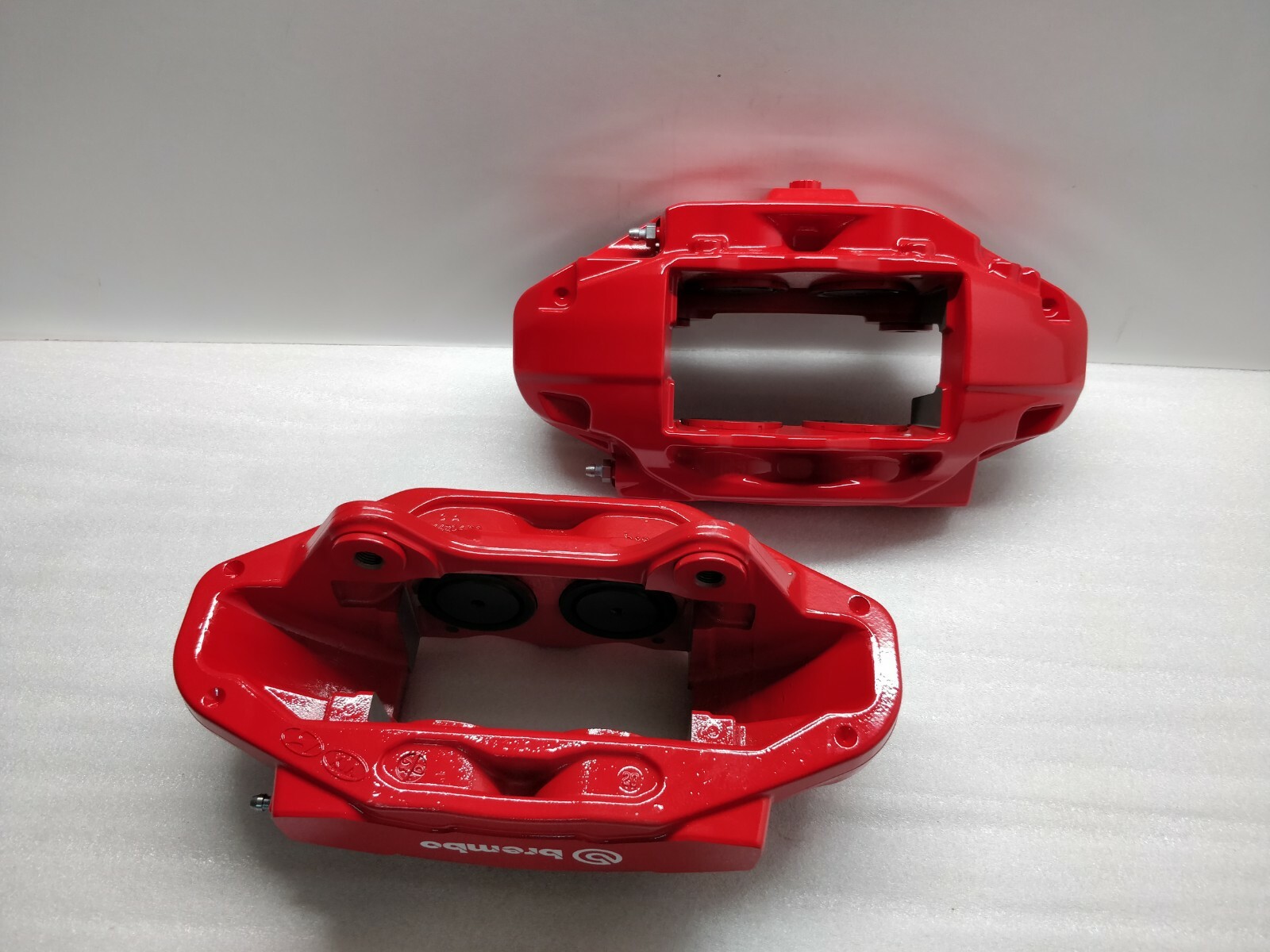 Étrier de Frein Set Pour Hyundai Genesis Avant + Arrière Brembo Rouge ...