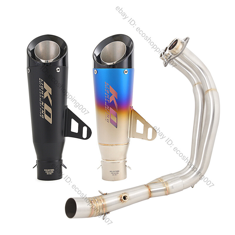For Yamaha YZF R7 MT-07 FZ07 2022 2023 Motorcycle Exhaust Header Pipe 2 ...
