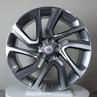 LAND ROVER RANGE ROVER SPORT 21X9.5 WHEEL OEM RIM SILVER/MACHINED 72311 ...