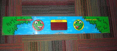 LAZER-TRON RIBBIT RACING REDEMPTION GAME TIMER / SPEAKER PLEXI BEZEL ...