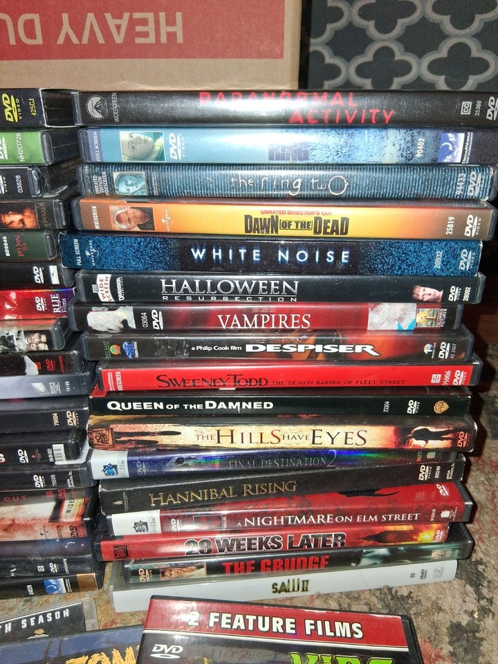 Horror Movie Bundle 36 Dvd Lot Movie Collection | eBay