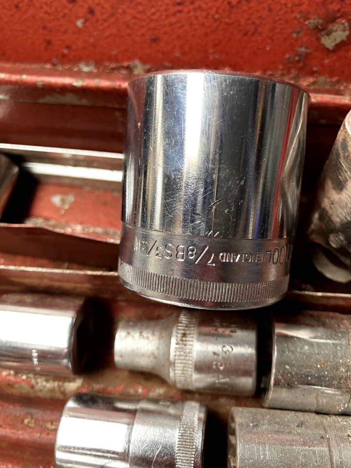 Britool ½" Sq Drive Metric Imperial 12-Point Socket Set | eBay UK