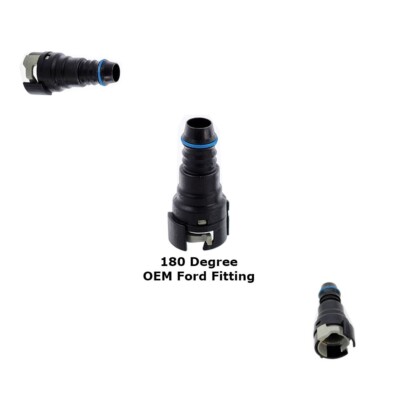 2pc Fits OEM Ford 180 Degree Quick Connect Catch Can PCV Valve Fittings ...