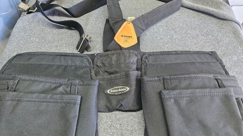 McGuire Nicholas Black Heavy Canvas Tool Pouch Work Belt + Husky ...