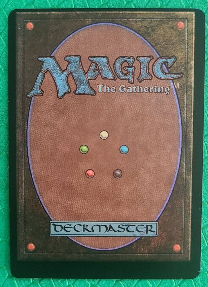 MTG DOUBLE BACK TEST PRINT Inverted Filler 2000 Miscut Rare Misprint ...