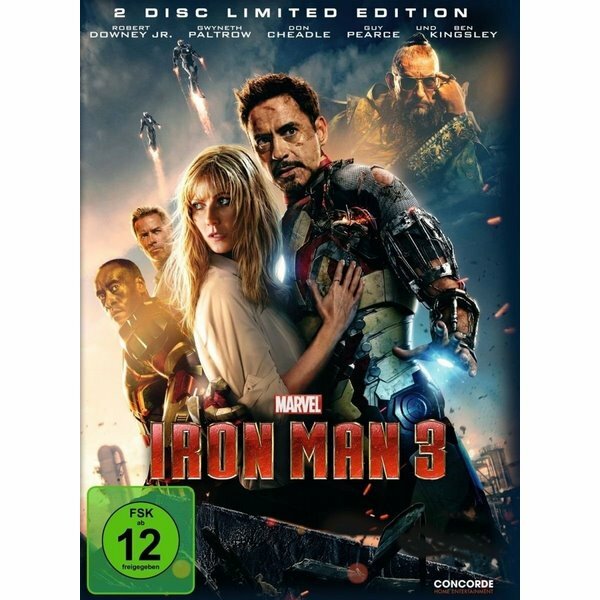 DVD Neuf - Iron Man 3 - Robert Downey Jr., Guy Pearce, Gwyneth Paltrow ...