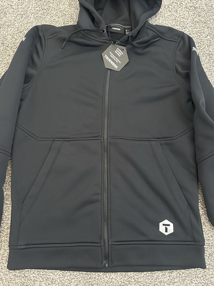 NWT Truwerk M2 Grid Zip Up Hoodie Jacket Black Size Small | eBay