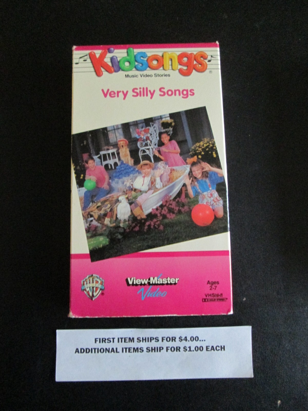 Kidsongs VHS Music Video Stories Very Silly Songs 1991 View-master RARE ...