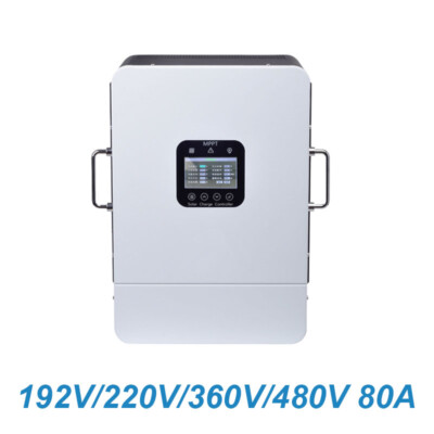 80A 192V/220V/360V/480V MPPT Solar Charge Controller Off-Grid PV ...