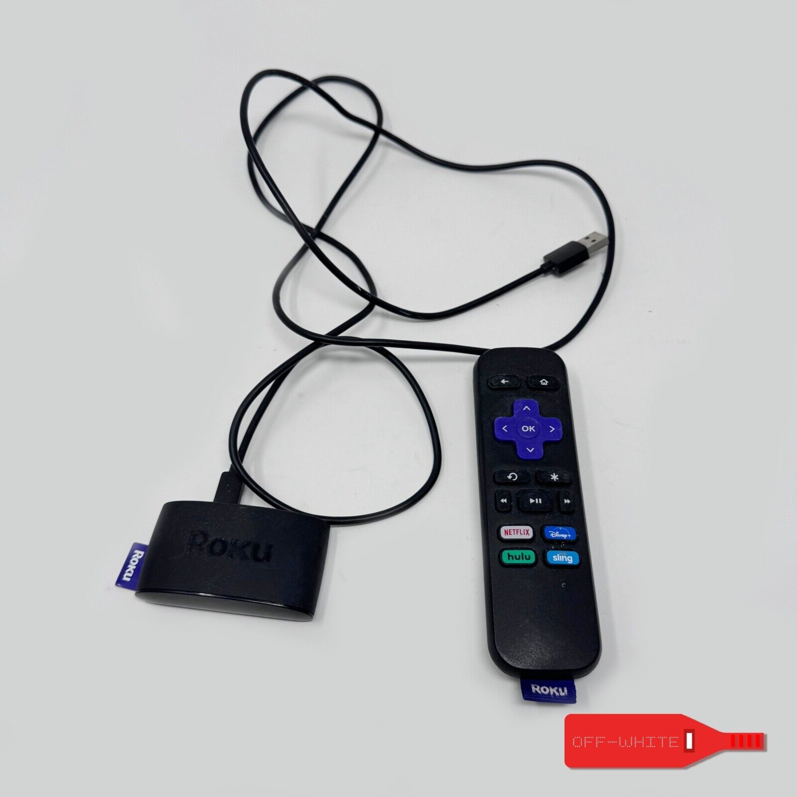 ROKU EXPRESS 3930X BLACK REMOTE POWER CABLE BUNDLE | eBay