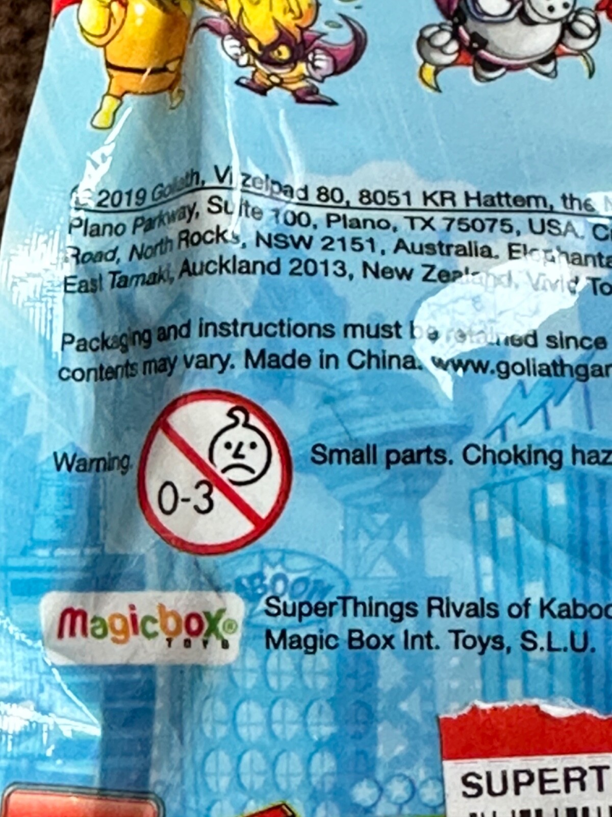 Super Things Series 1 3 Bags Rivals of Kaboom for sale online | eBay