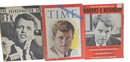 RFK Robert F Kennedy Life & Death Assassination/ Time Magazine ...