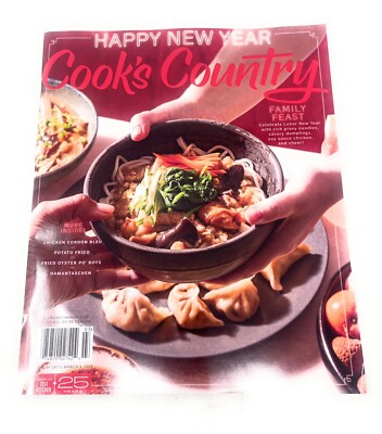 Cook's Country Magazine Happy New Year 25 Years Americas Test Kitchen ...