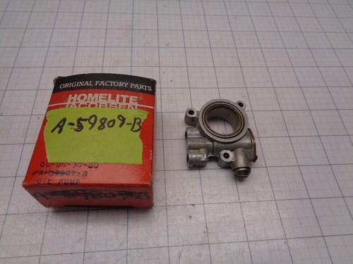Homelite A-59809-B Oiler Oil Pump Stamped 59374A OEM NOS | eBay