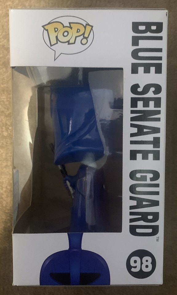 Funko POP! Star Wars #98 Blue Senate Guard (Galactic Covention ...