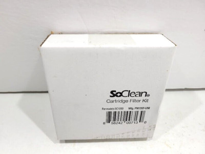 SOCLEAN CARTRIDGE FILTER KIT PN1207-UNI FOR MODEL SC1200 NEW IN BOX ...