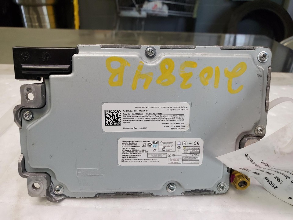 FORD TAURUS Chassis Brain Box Communication; (voice recognition module ...