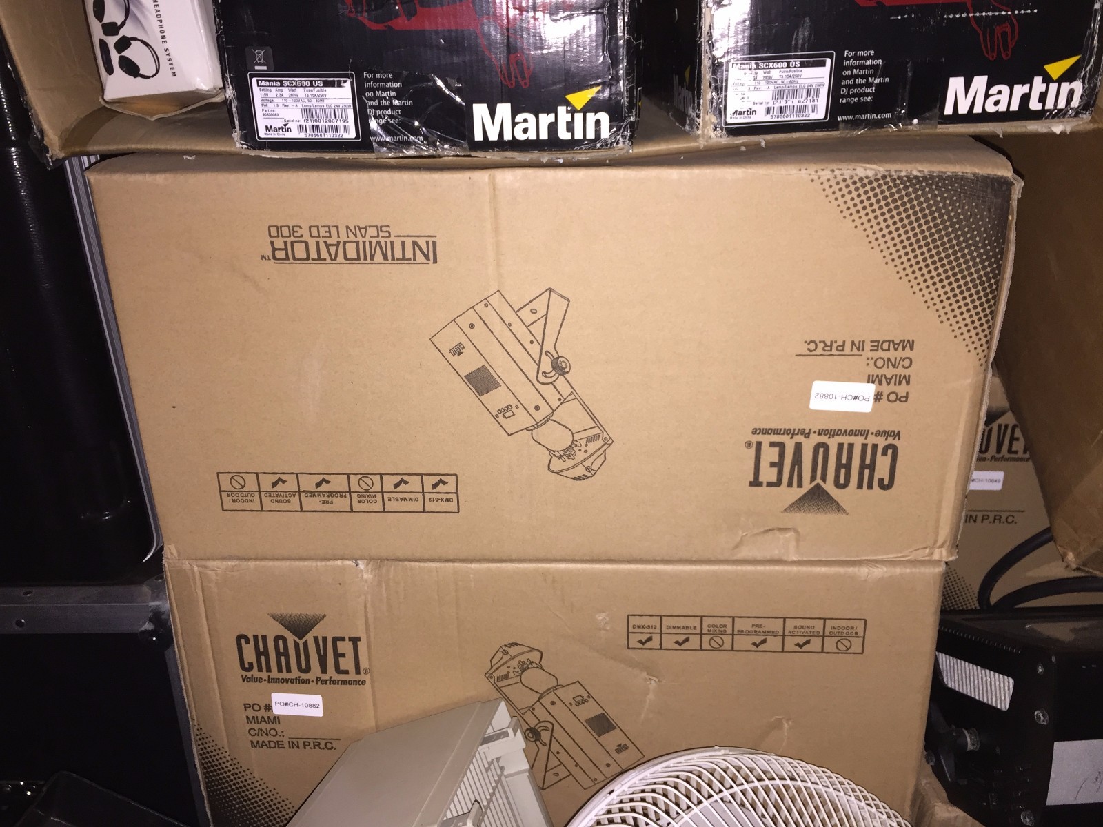 Chauvet intimidator SCAN LED 300 | eBay