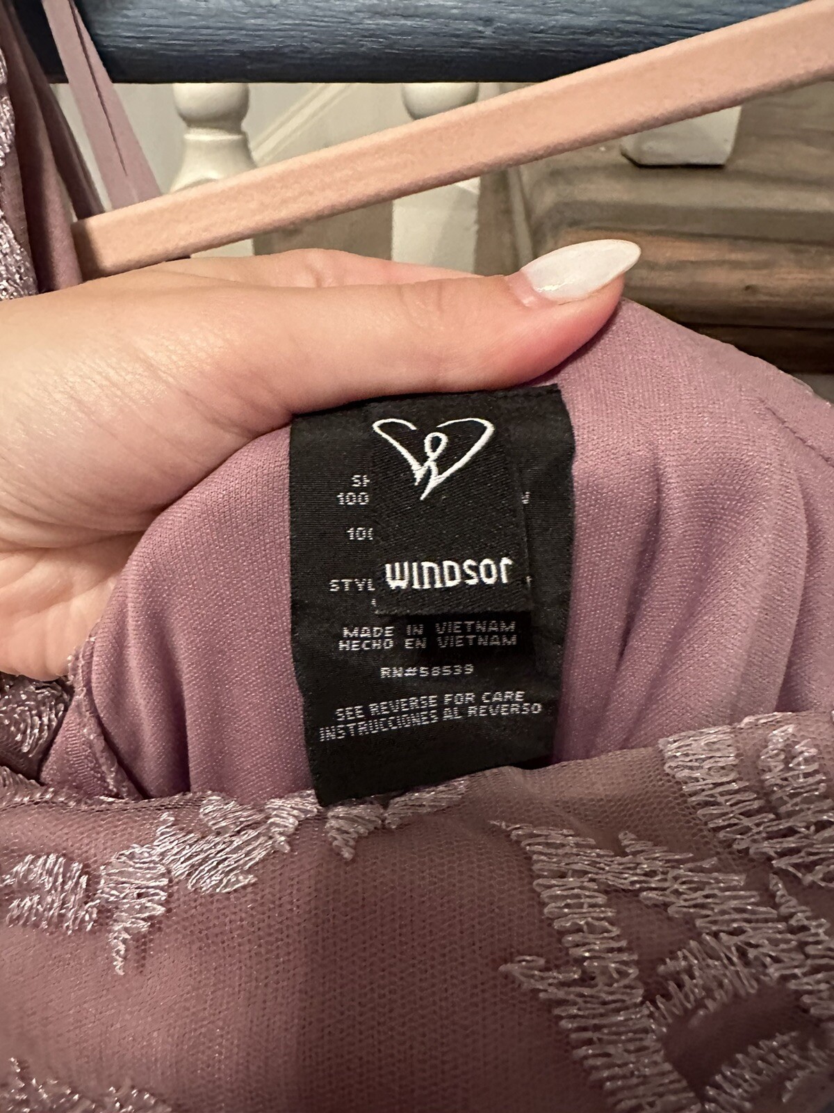 Windsor Purple Lace One Shoulder Gown | eBay