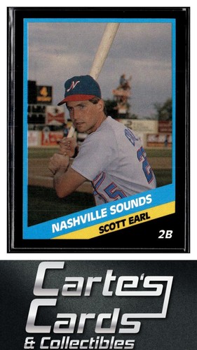 Scott Earl 1988 CMC Nashville Sounds #19 Cincinnati Reds | eBay